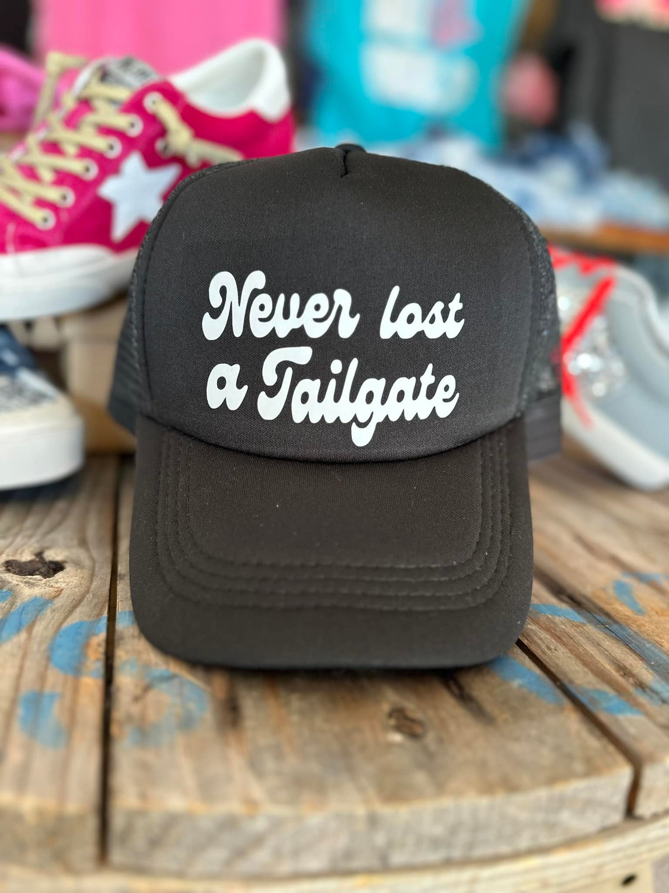 Never lost a Tailgate Trucker Hat – South and Main Boutique